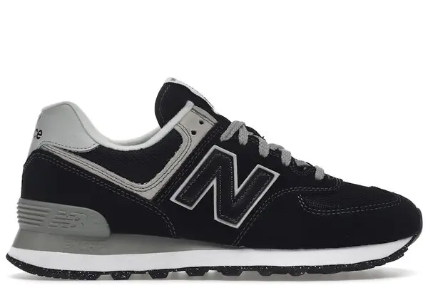 NEW BALANCE 574 - Black/grey/white