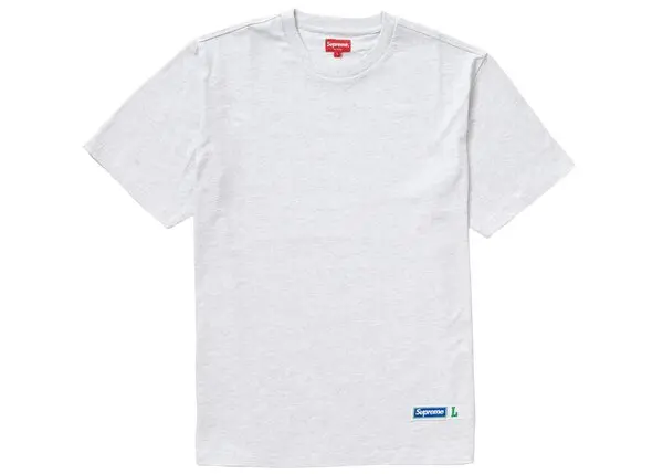 Supreme Athletic Label Tee Shirt - Ash Grey