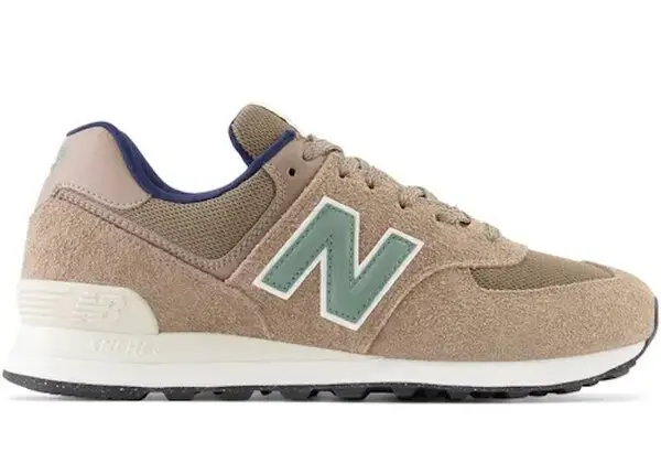 NEW BALANCE 574 Sneakers - Brown/grey/navy Blue