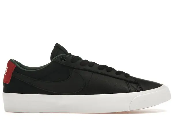 Nike Blazer Low Gt Sneakers - Black/red/white