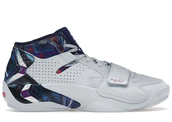 JORDAN Zion 2 Hope Diamond Sneakers - Half Blue/pink Prime/deep Royal Blue