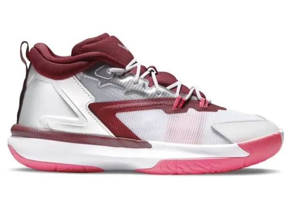 JORDAN Zion 1 Marion Sneakers - White/hyper Pink/dark Beetroot