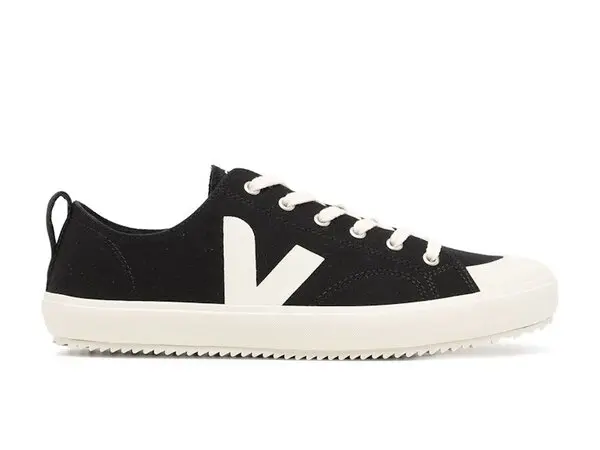 VEJA Nova Canvas Lowin - Black/pierre