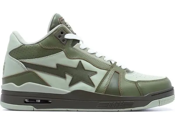 BAPE A Bathing Ape Clutch Sta - Olive Drab