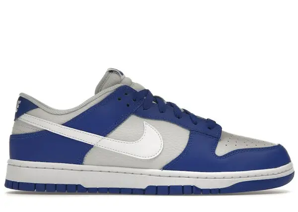 Nike Dunk Low Sneakers - Photon Dust/white/racer Blue
