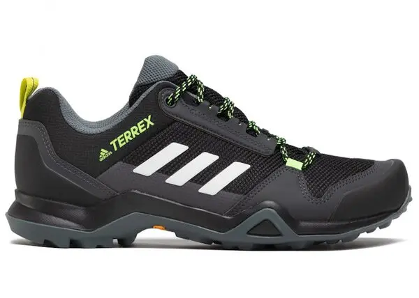 Adidas Terrex Ax3 Lace Up Sneakers - Core Black/cloud White/acid Yellow