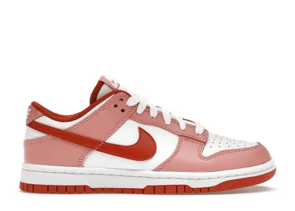 Nike Dunk Low Sneakers - Red Stardust/rugged Orange/white