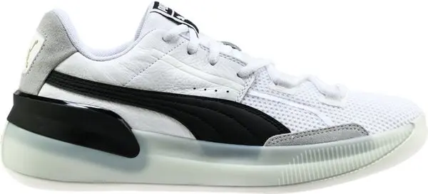 PUMA Clyde Hardwood Sneakers - Puma White/puma Black