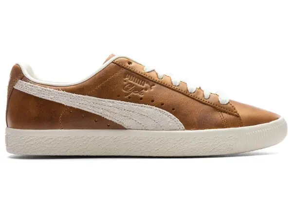 PUMA Clyde Paris - Yellow/amber/frosted Ivory