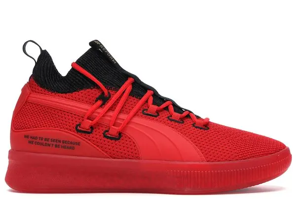 PUMA Clyde Court Reform Sneakers - High Risk Red/black