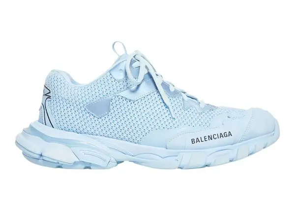 Balenciaga Track.3 Sneakers - Light Blue
