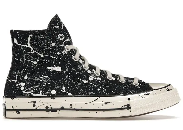 CONVERSE Chuck Taylor All Star 70 Hi Archive Paint Splatter - Black/ash Stone/egret