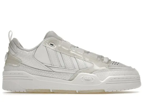 Adidas Adi2000 Snakeskin Sneakers - Cloud White