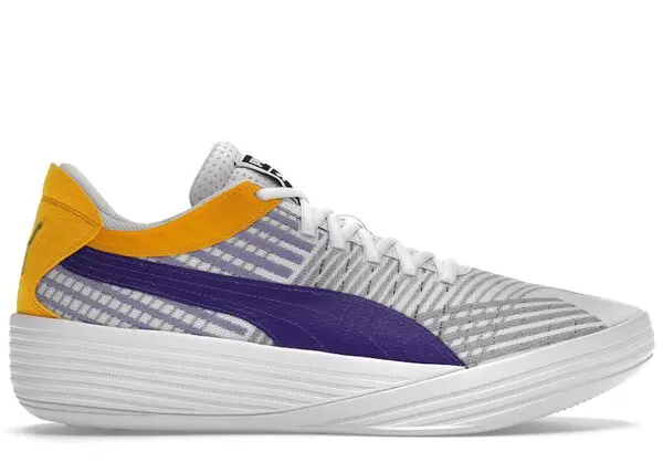 PUMA Clyde All-pro Low Sneakers - Puma White/prism Violet