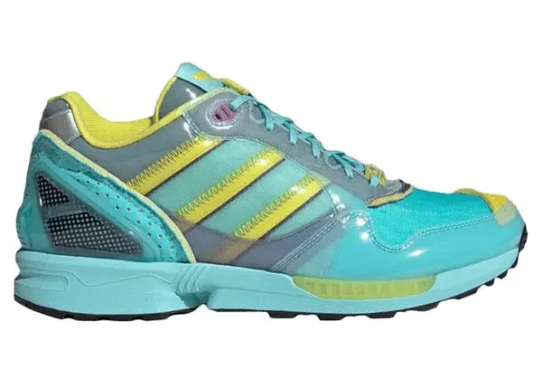 Adidas Zx 6000 Inside Out Xz 0006 Aquain - Clear Aqua/shock Yellow