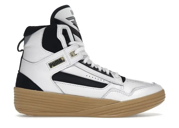 PUMA Clyde All-pro Kuzma Mid Sneakers - Puma White/pebble