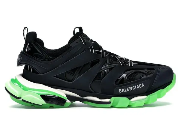 Balenciaga Track Inthedarkin Sneakers - Black/glow