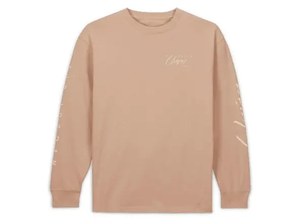 JORDAN X Union Mj Long Sleeve Tee Shirt - Bio Beige/coconut Milk