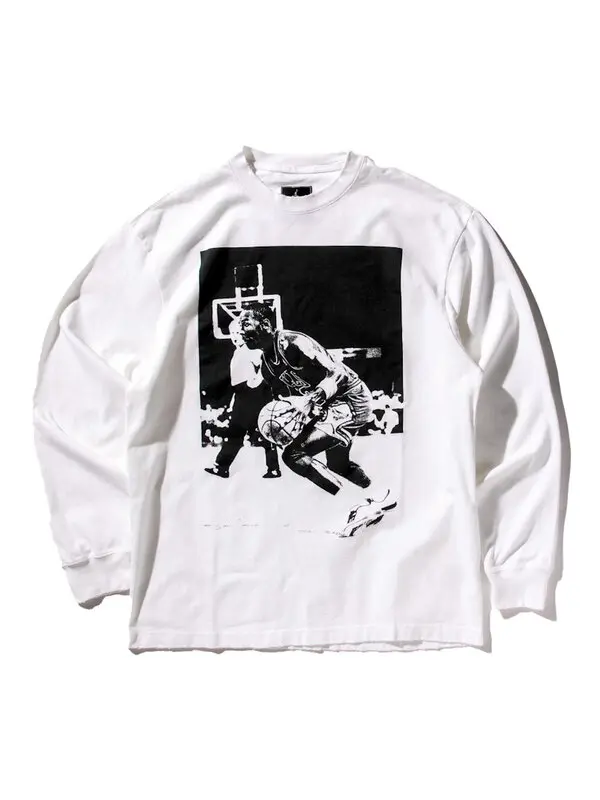 JORDAN X Union J Long Sleeve T-shirt - White