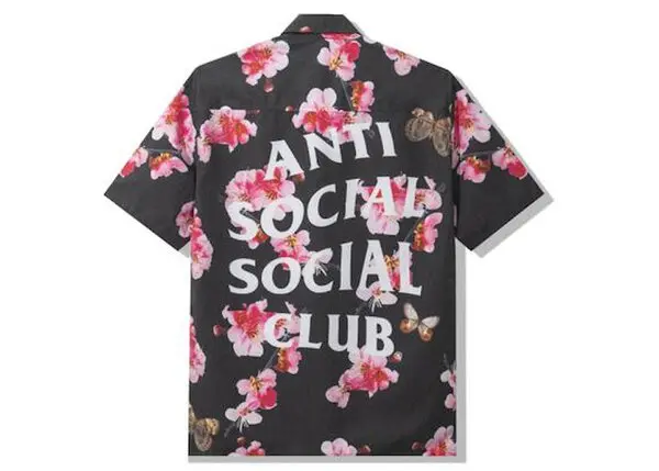 ANTI SOCIAL SOCIAL CLUB Woody Button Up - Black