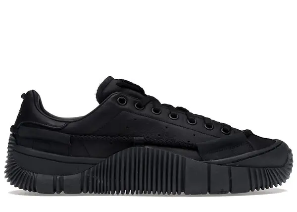 Adidas Low Top Lace-up Sneakers - Core Black/green