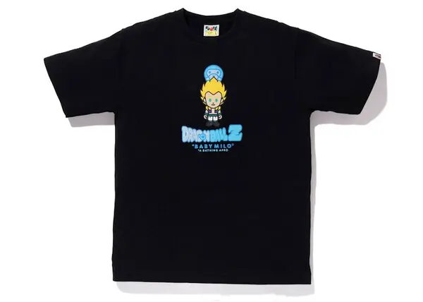 BAPE X Dragon Ball Z Gotenks Baby Milo Tee Shirt - Black