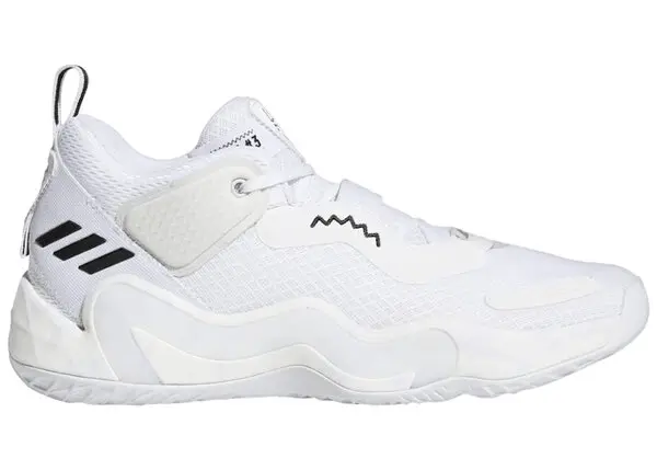 Adidas D.o.n. Issue #3 Sneakers - Cloud White/core Black/crystal White