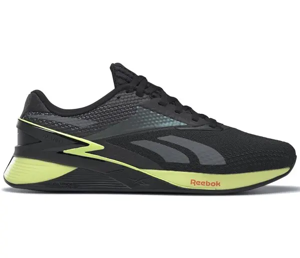 REEBOK Nano X3 Sneakers - Core Black/energy Glow/smash Orange