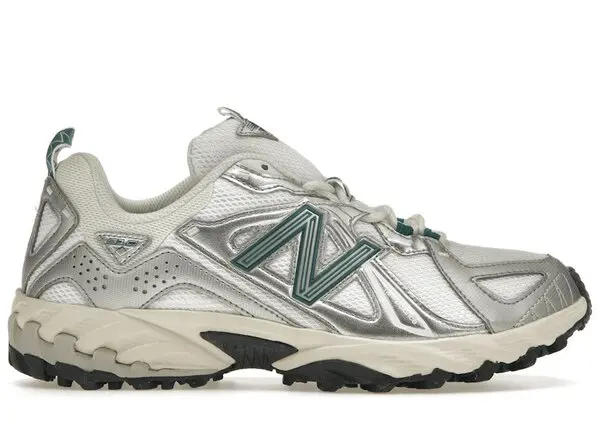 NEW BALANCE 610 Lace Up Sneakers - Silver Metallic/reflection