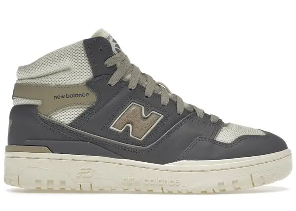 NEW BALANCE 650r Sneakers - Dark Grey/cream