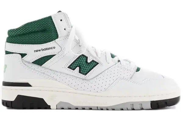 NEW BALANCE 650r Aime Leon Dore Masaryk Community Gym Sneakers - White/classic Pine