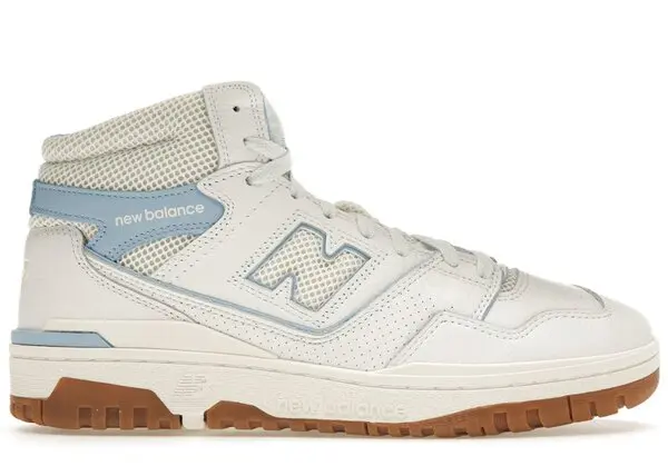 NEW BALANCE 650r Aime Leon Dore Sneakers - White/blue Haze/gum