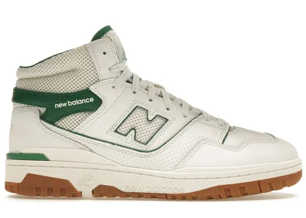 NEW BALANCE 650r Aime Leon Dore Sneakers - White/classic Pine/gum