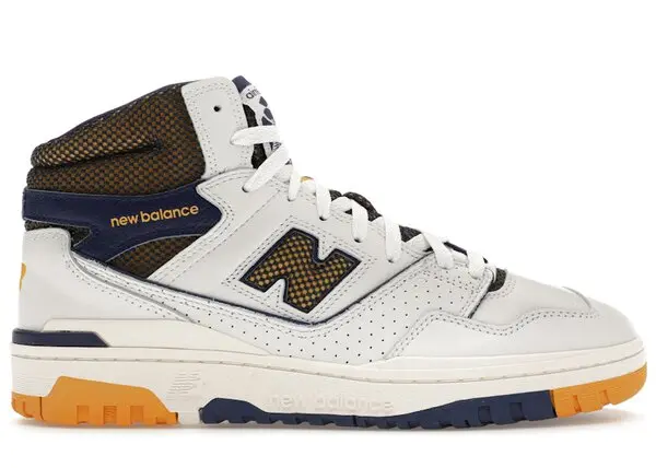 NEW BALANCE 650r Sneakers - White/varsity Gold/victory Blue