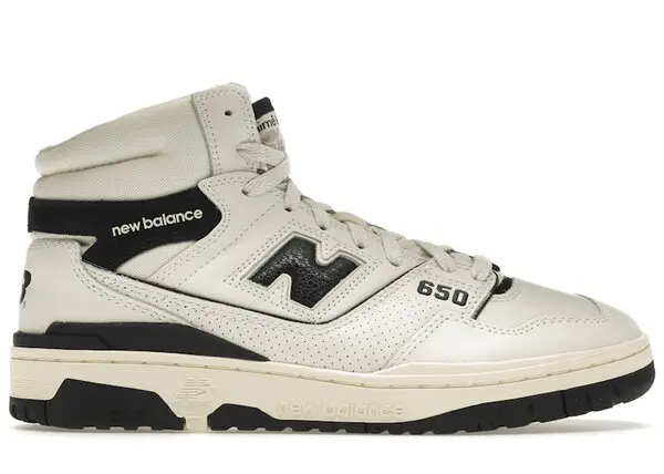 NEW BALANCE 650r High-top Sneakers - White/navy Blue