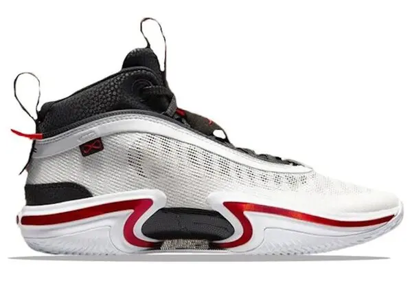 JORDAN 36 Pf Psychic Energy Athletic Sneakers - White/black/university Red