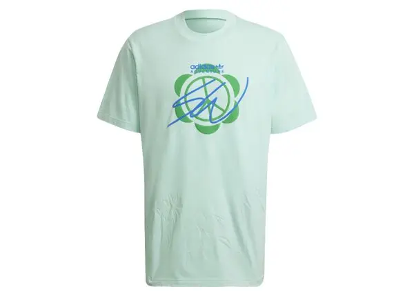 Adidas Sean Wotherspoon Superturf Reversible Tee Shirt - Clear Mint