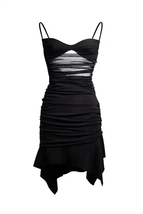 fendi dress bodycon NEW H&M Divided Pink Sequin Sleeveless Cami Camisole Mini Bodycon Tank –  Brie main image 1