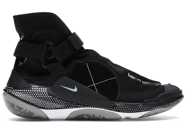 Nike Ispa Joyride Envelope Sneakers - Black/white/metallic Silver