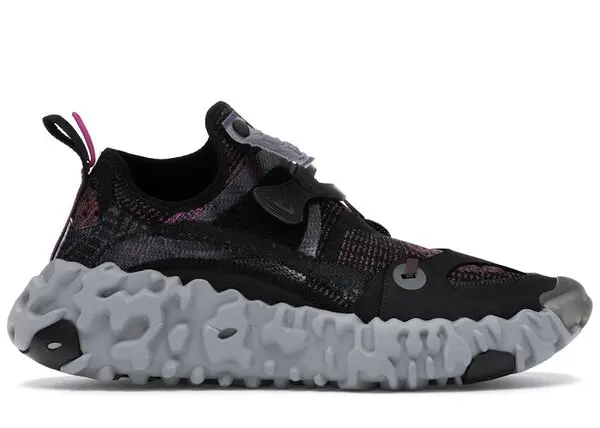 Nike Ispa Overreact Shadowberry - Black/bordeaux/anthracite