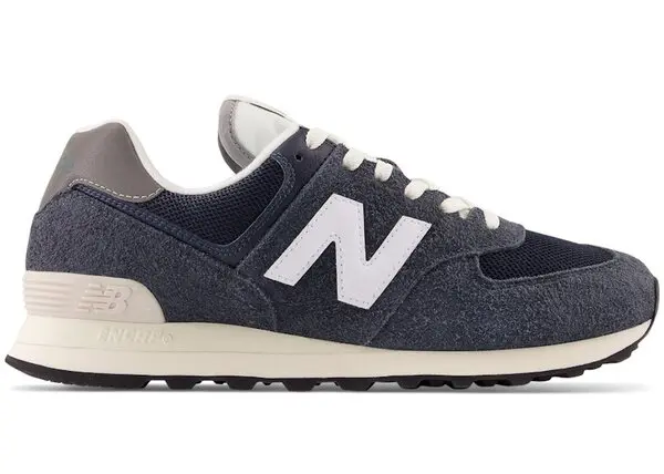 NEW BALANCE 574 Premium Og Pack Sneakers - Navy Blue/white/grey