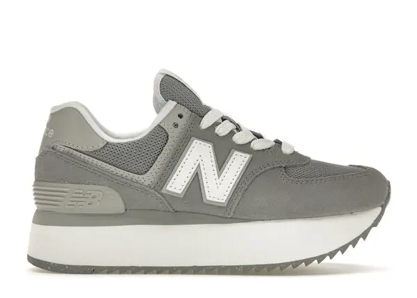 NEW BALANCE 574 Plus Sneakers - Shadow Grey/rain Cloud/white