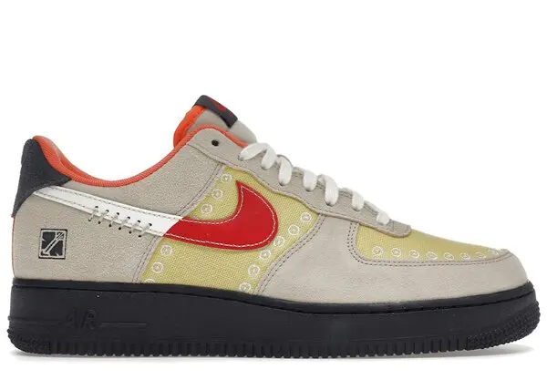Nike Air Force 1 Low '07 Lx Somos Familia - Sanddrift/university Red/lemon Wash