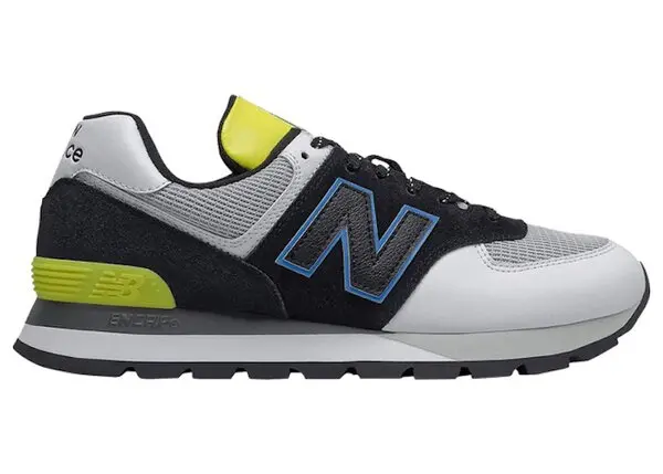 NEW BALANCE 574 Rugged Sneakers - Black/helium