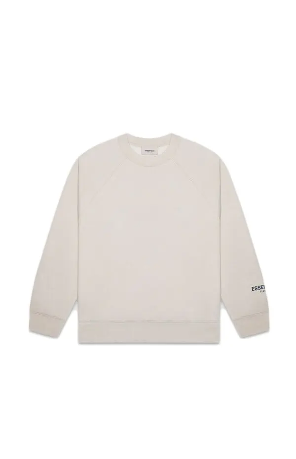 Fear Of God Essentials Core Pullover Crewneck Sweatshirt - Tan