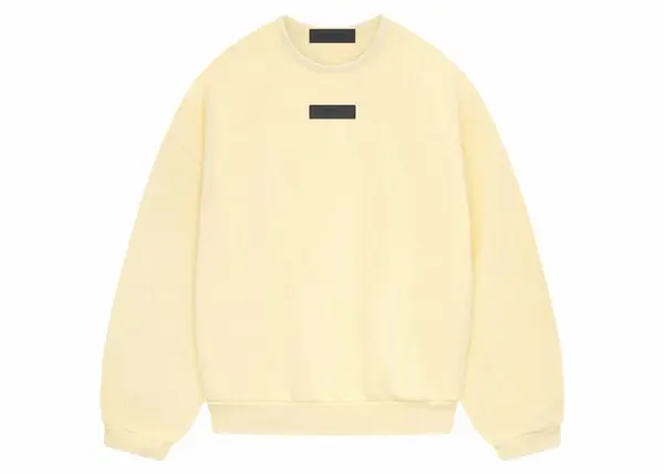 Fear Of God Essentials Crewneck Sweatshirt - Garden Yellow