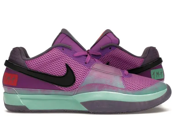 Nike Ja 1 Christmas Sneakers - Fuchsia Dream/black/emerald Rise