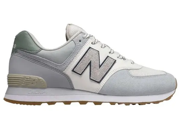 NEW BALANCE 574in Sneakers - Platinum Sky Blue/moonbeam