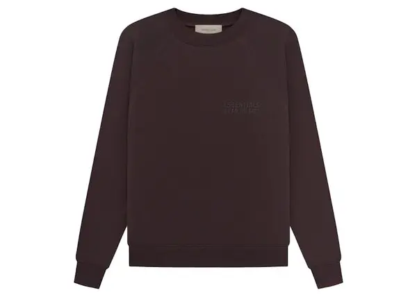 Fear Of God Essentials Crewneck Sweatshirt - Plum