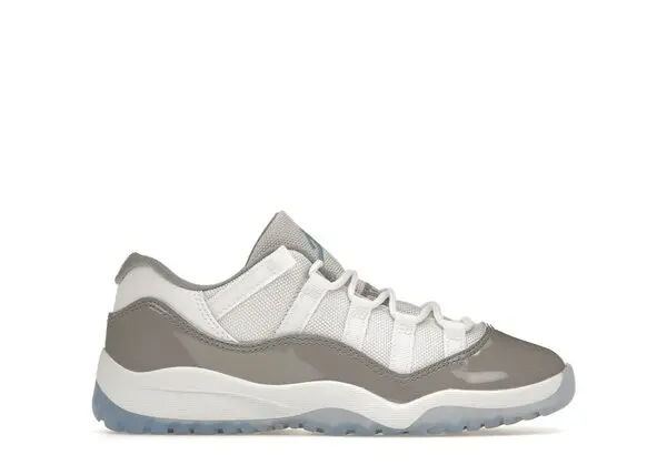 JORDAN 11 Retro Low Sneakers - White/university Blue/cement Grey